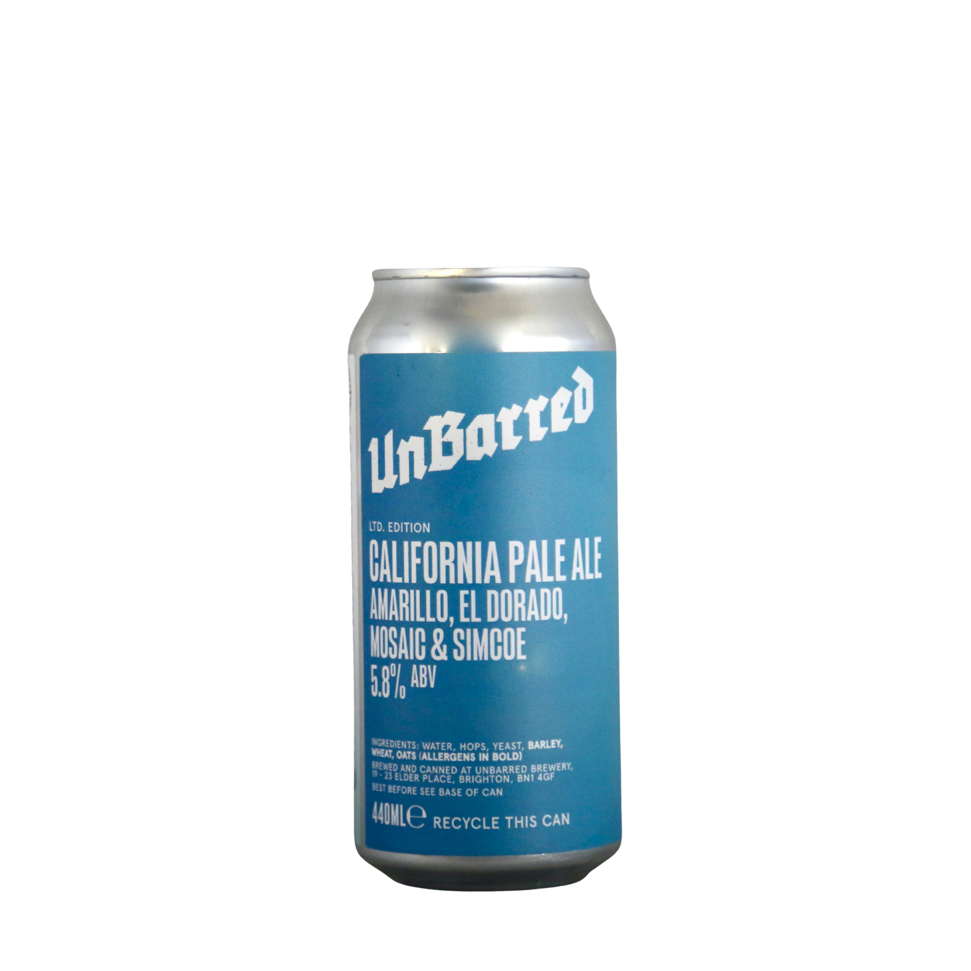 Unbarred - California Pale Ale - Craft Metropolis