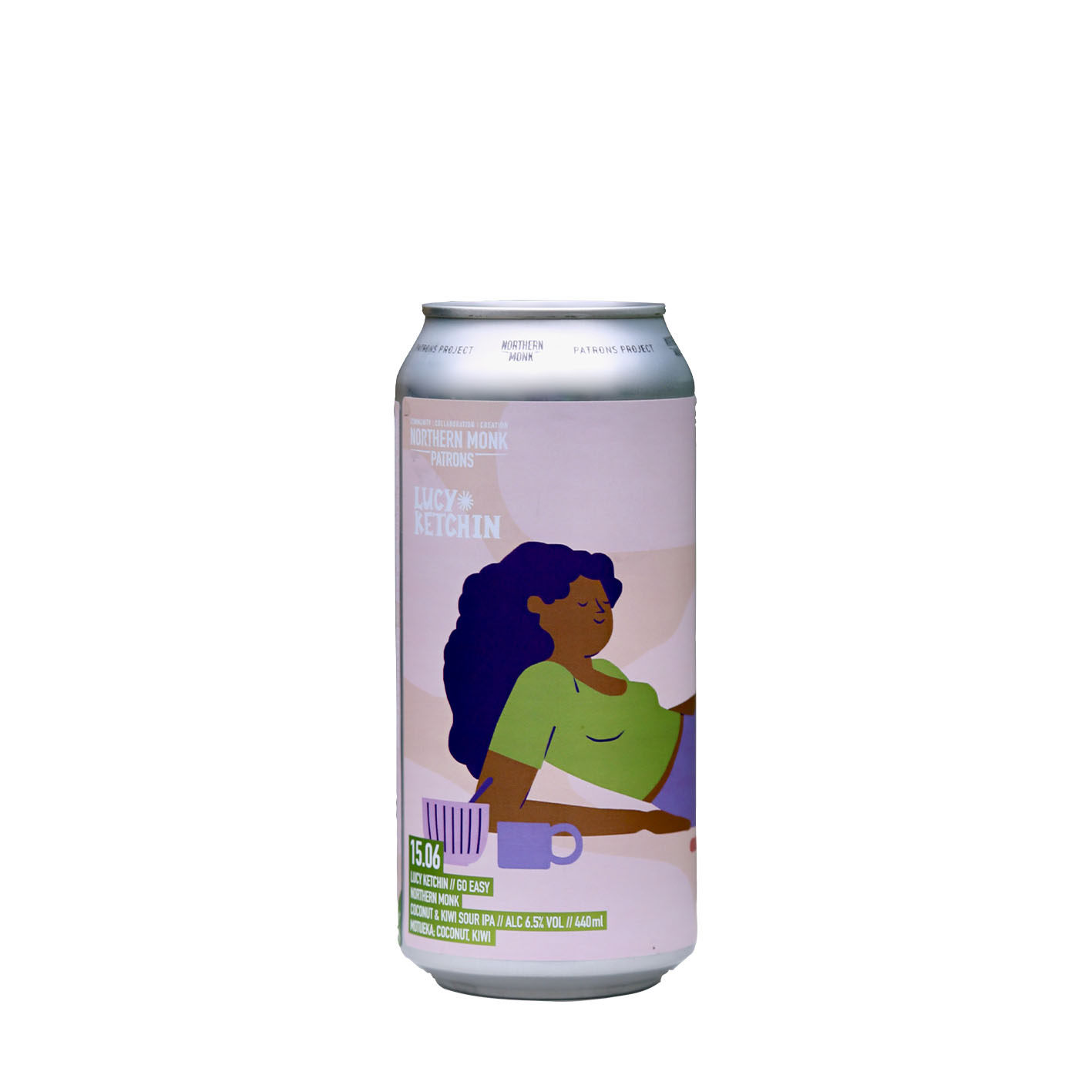 Northern Monk - Go Easy Coconut & Kiwi Sour IPA - Craft Metropolis