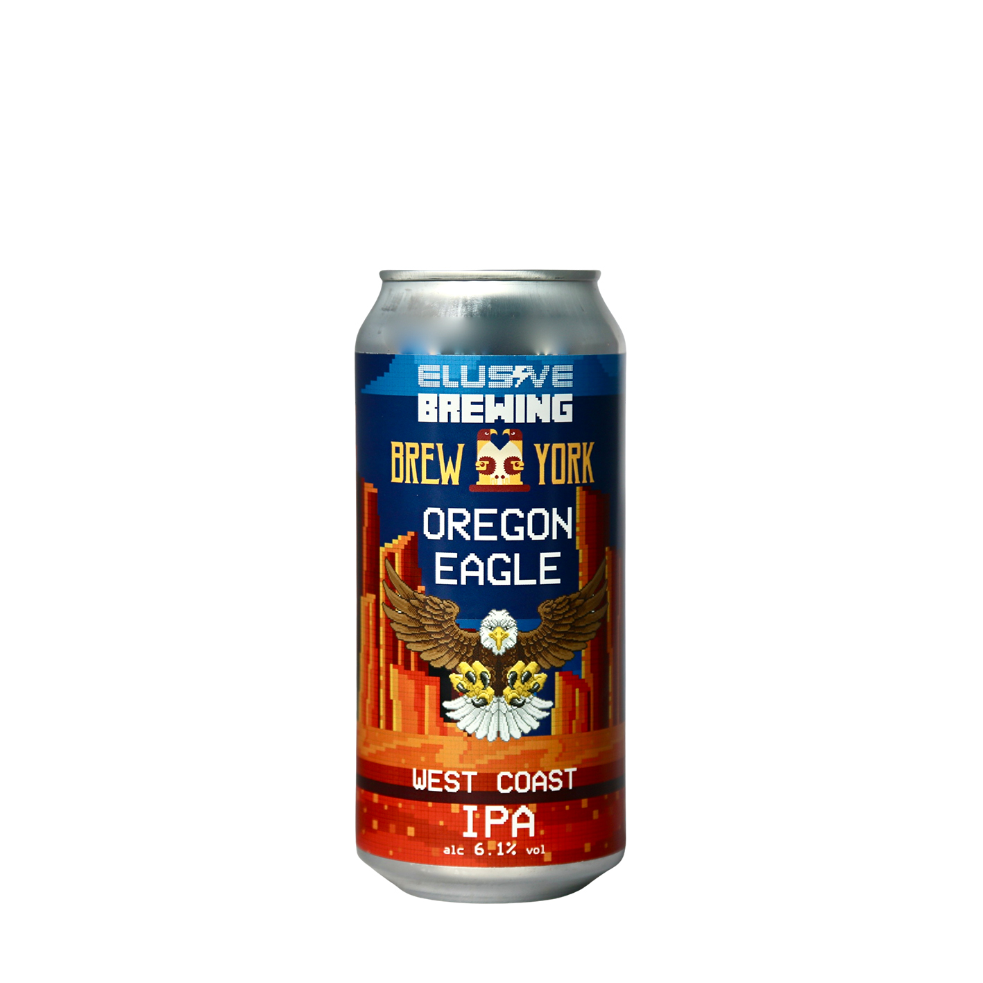 Elusive / Brew York - Oregon Eagle West Coast IPA - Craft Metropolis
