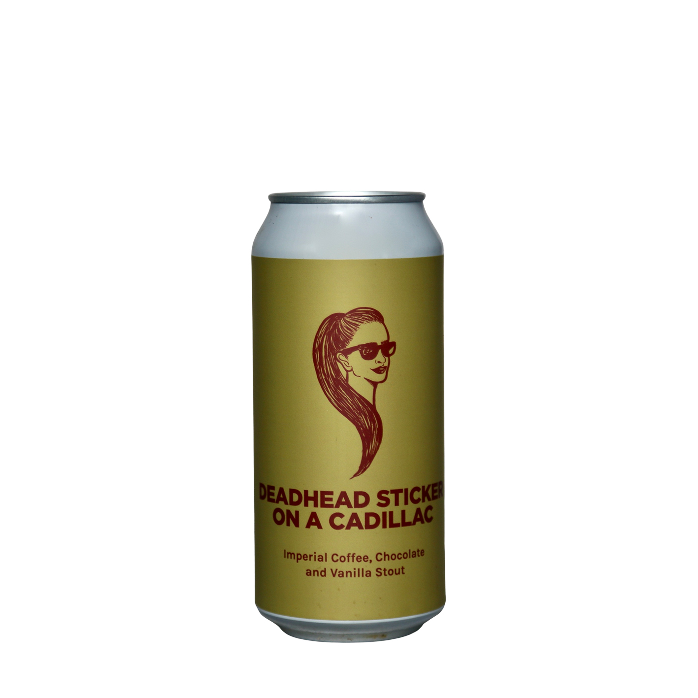 Pomona Island - Deadhead Sticker On A Cadillac Imperial Stout