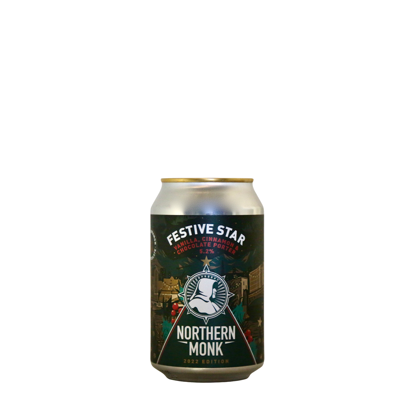 Northern Monk - Festive Star Vanilla, Cinnamon & Chocolate Porter ...