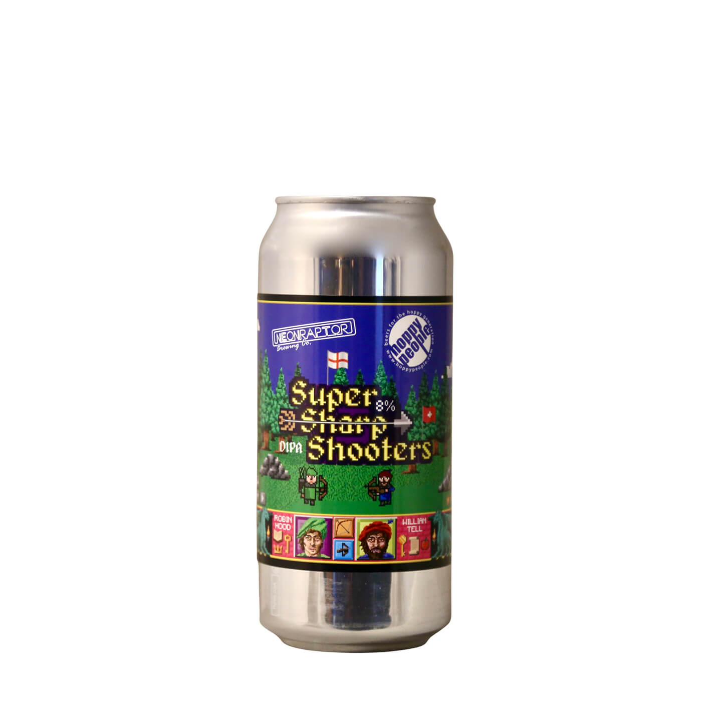 Neon Raptor - Super Sharp Shooters DIPA - Craft Metropolis