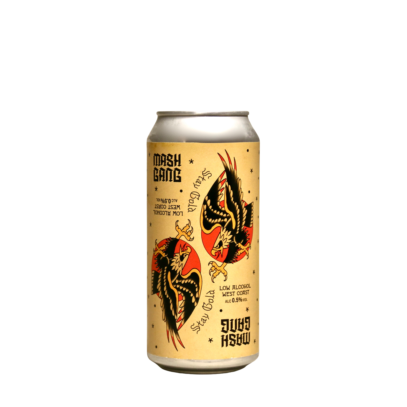 Mash Gang - Stay Gold West Coast Pale (Low/No Alcohol) - Craft Metropolis