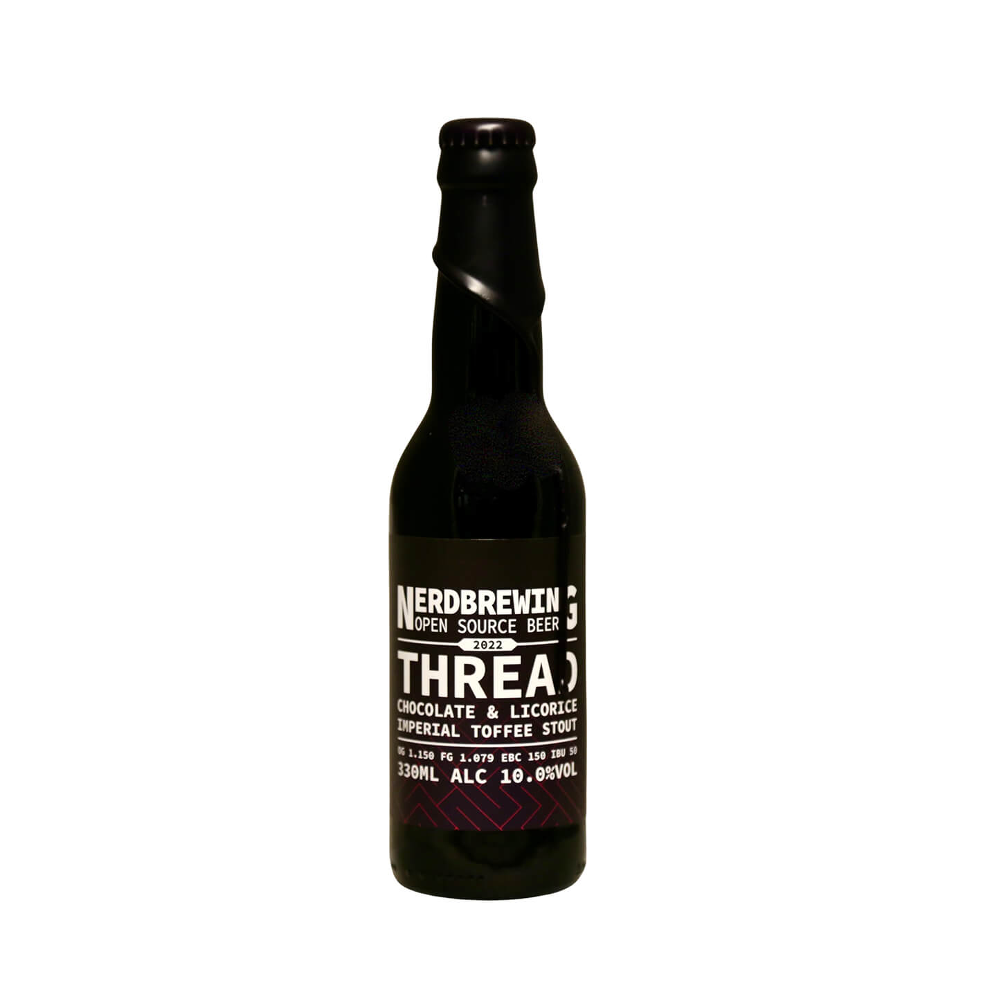 Nerdbrewing - Thread Chocolate & Licorice Imperial Toffee Stout - Craft ...