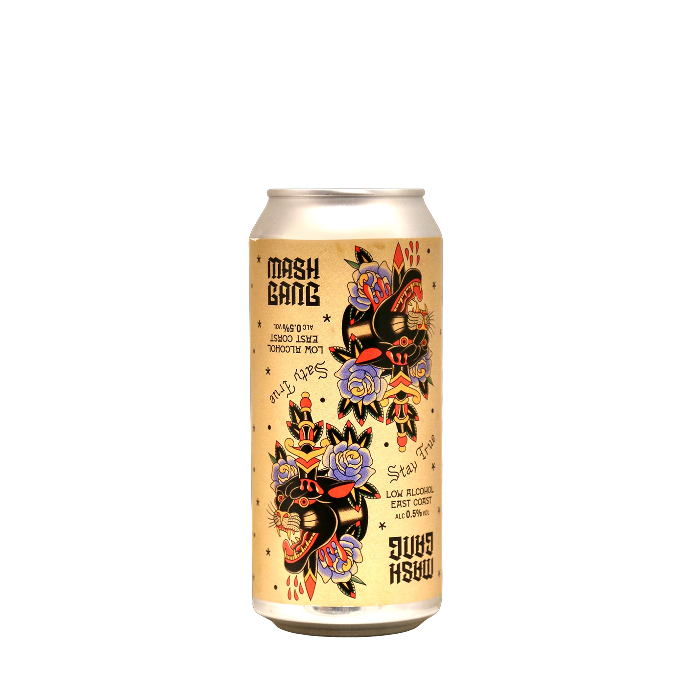 Mash Gang - Hold Fast Lager (Low/No Alcohol) - Craft Metropolis