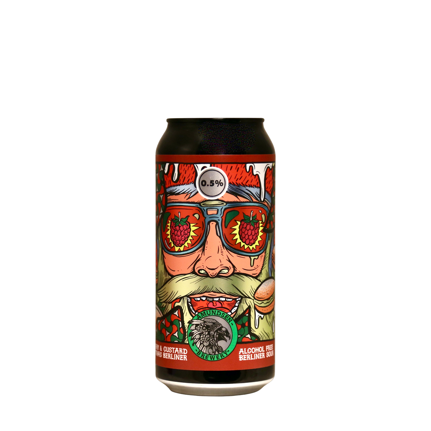 Amundsen - Raspberry & Custard Christmas Berliner (Low/No Alcohol ...