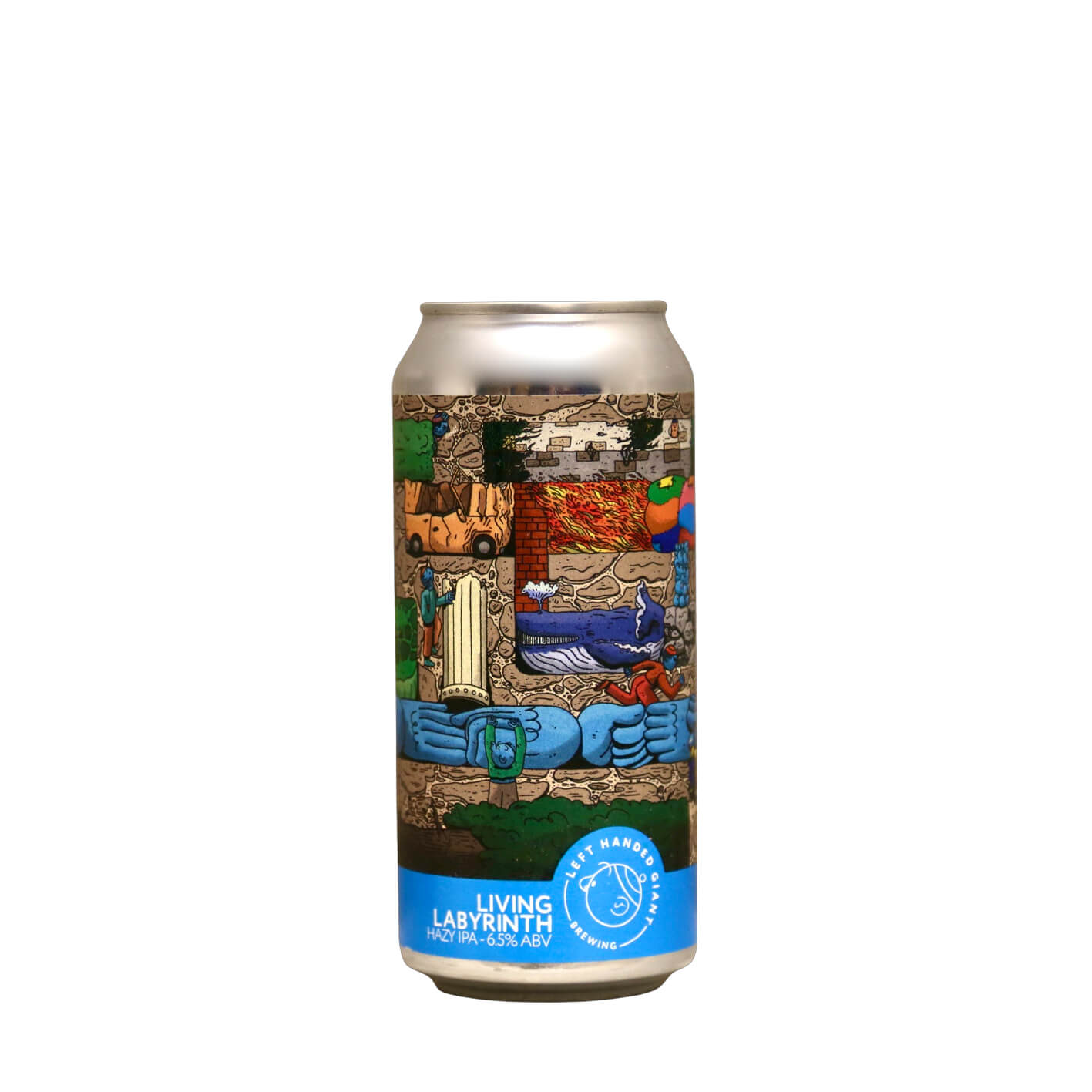 Left Handed Giant - Living Labyrinth Hazy IPA - Craft Metropolis