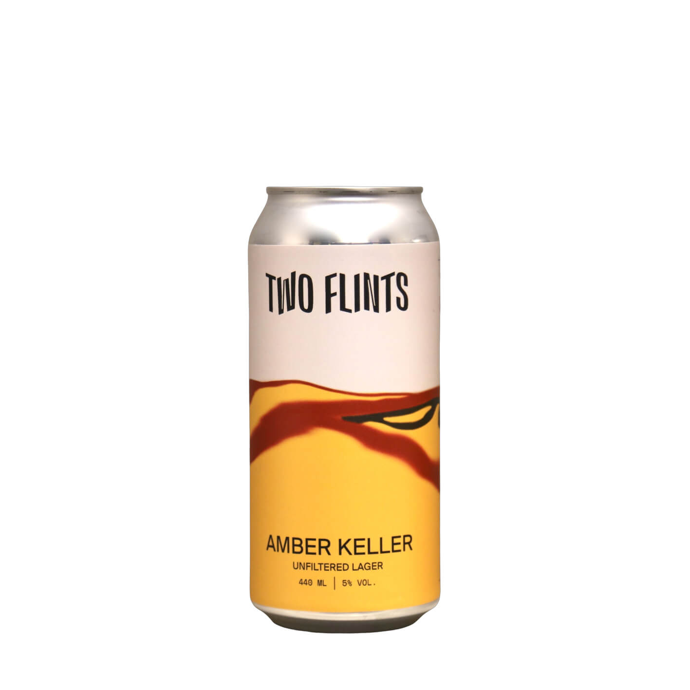 Two Flints - Amber Keller Unfiltered Lager - Craft Metropolis